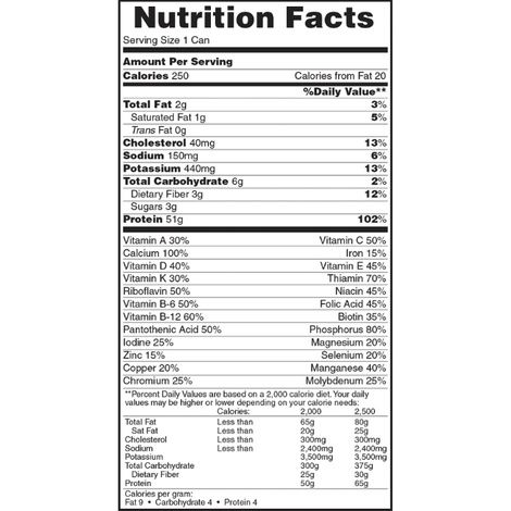MET-Rx High Protein Shake
