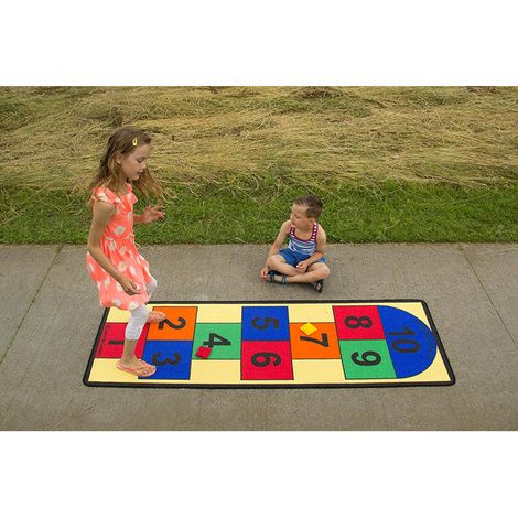 Childrens Factory Hopscotch Carpet