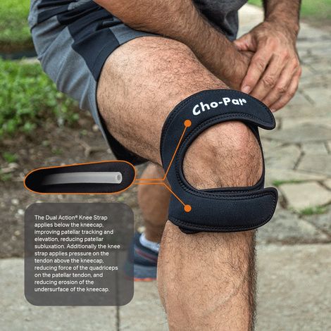 Buy Cho-Pat Dual Action Knee Strap | Knee Support | Knee Straps