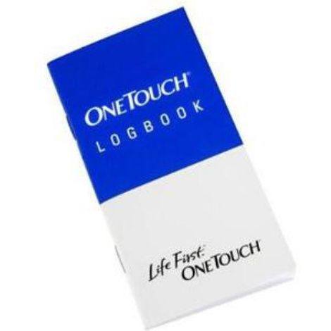Buy Lifescan Inc OneTouch Logbook | Blood Sugar Tracker