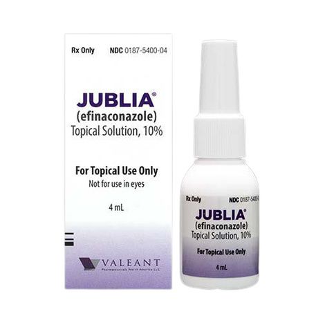 Jublia Efinaconazole Topical Solution Bottle