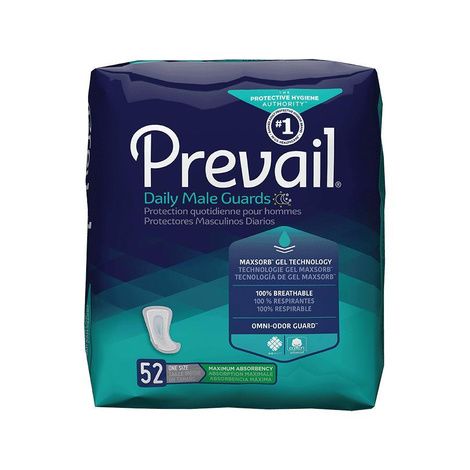 Prevail Male Guards - Maximum Absorbency