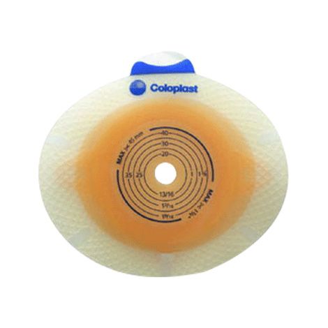 Coloplast SenSura Click Xpro Two-Piece Convex Light Extended Wear Skin Barrier With Belt Tabs