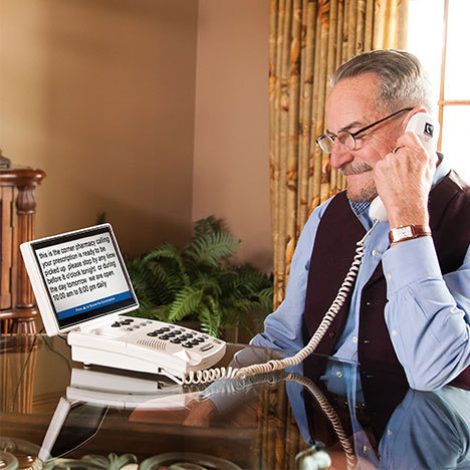 Harris Communications CapTel 880i Low Vision Captioned Telephone