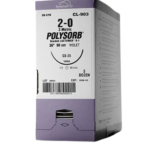 Medtronic Reel 60 Inch Suture with No Needle