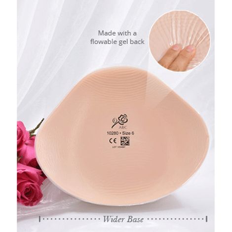 ABC 10280 Flowable Back Symmetric Breast Form