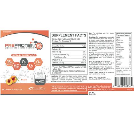 Pre-Protein 15 Liquid Predigested Protein