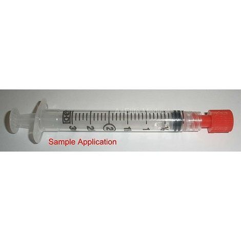 B. Braun Red Cap Luer Replacement Cap