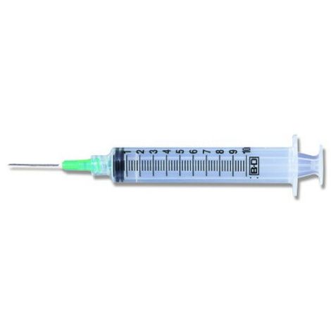 BD PrecisionGlide Standard Hypodermic Syringe with Needle