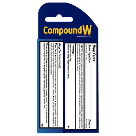 Medtech Compound W Wart Remover Fast Acting Gel