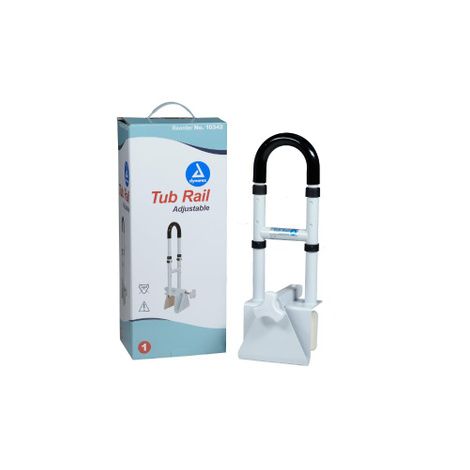 Dynarex Adjustable Height Clamp-On Tub Rail