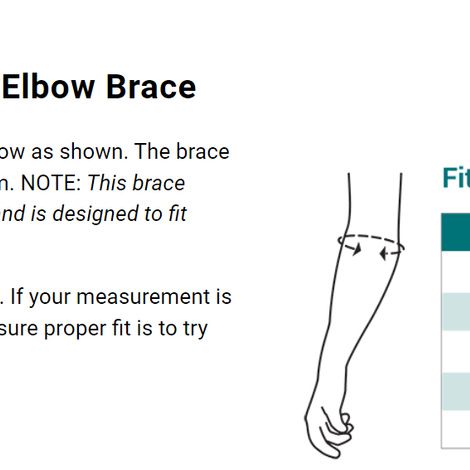 Push Med Elbow Brace