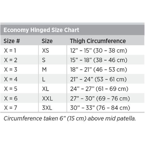 Breg Airmesh Economy Hinged Knee Brace
