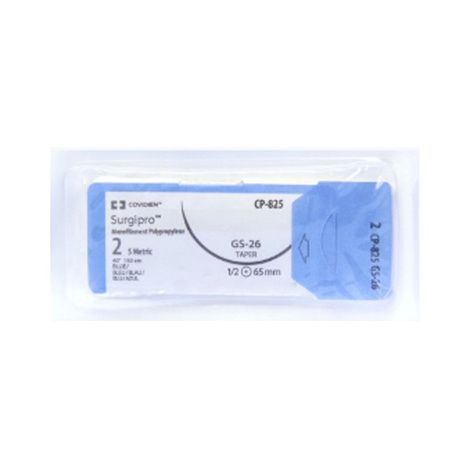 Medtronic Surgipro II Taper Point Monofilament Polypropylene Suture ...