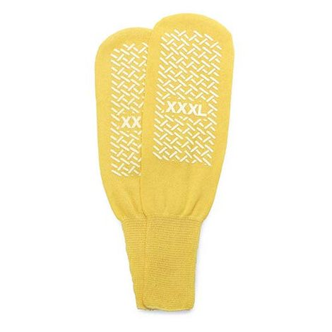 Buy Double Tread Slippers by Medline | Medline Hospital Socks
