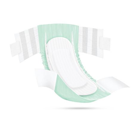 Medline FitRight Stretch Ultra Adult Brief | Tab-Style Brief