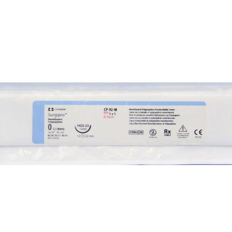 Medtronic Surgipro II Taper Point Monofilament Polypropylene Suture ...