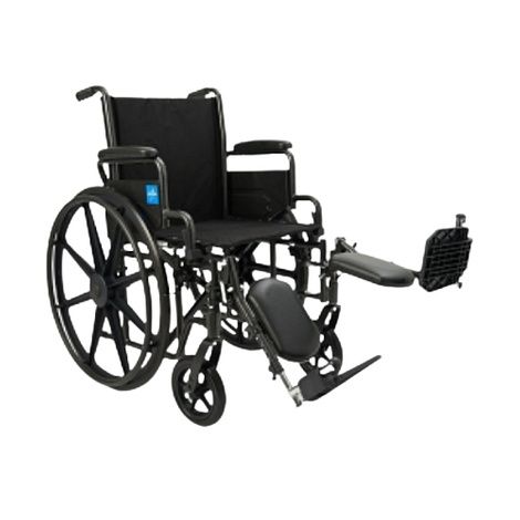 Medline Guardian K1 Wheelchair With Swing-Away Leg Rests