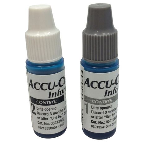 Roche Diagnostics Blood Glucose Control Solution